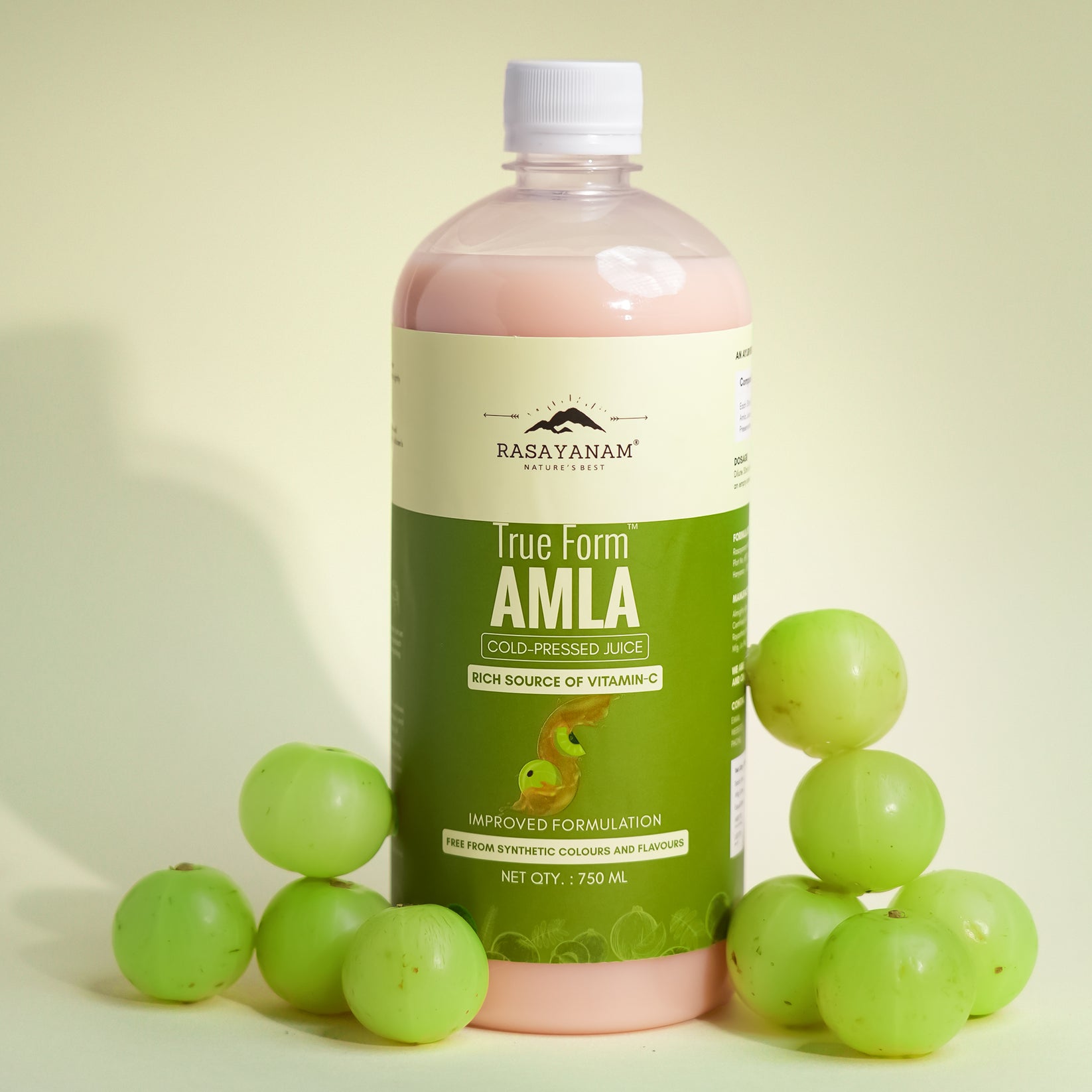 Rasayanam Pure Amla Juice Enriched with 2X Vitamin C - Rasayanam