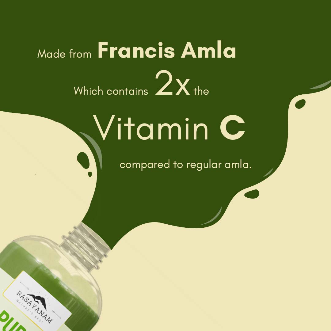 Buy Rasayanam Pure Amla Juice – Boost Immunity and Beauty - Rasayanam