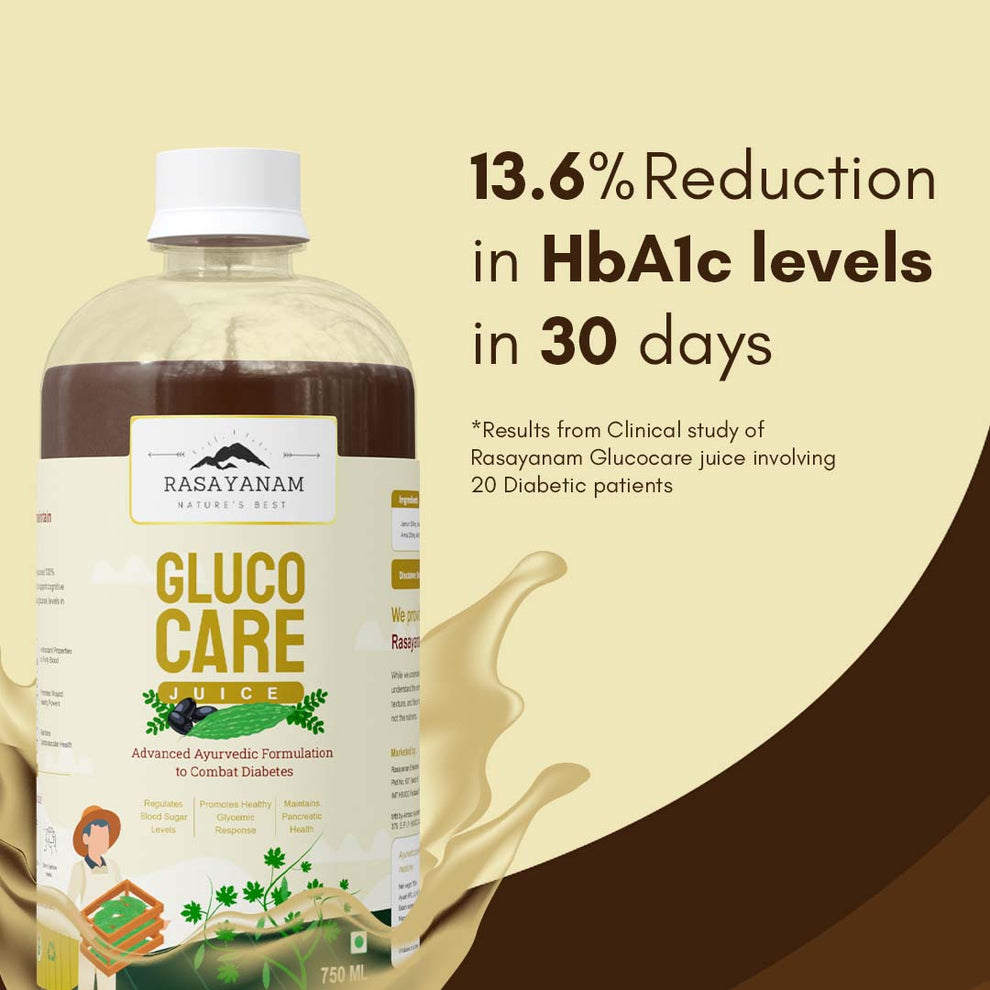 Rasayanam GlucoCare – Best Juice for Diabetes Management - Rasayanam