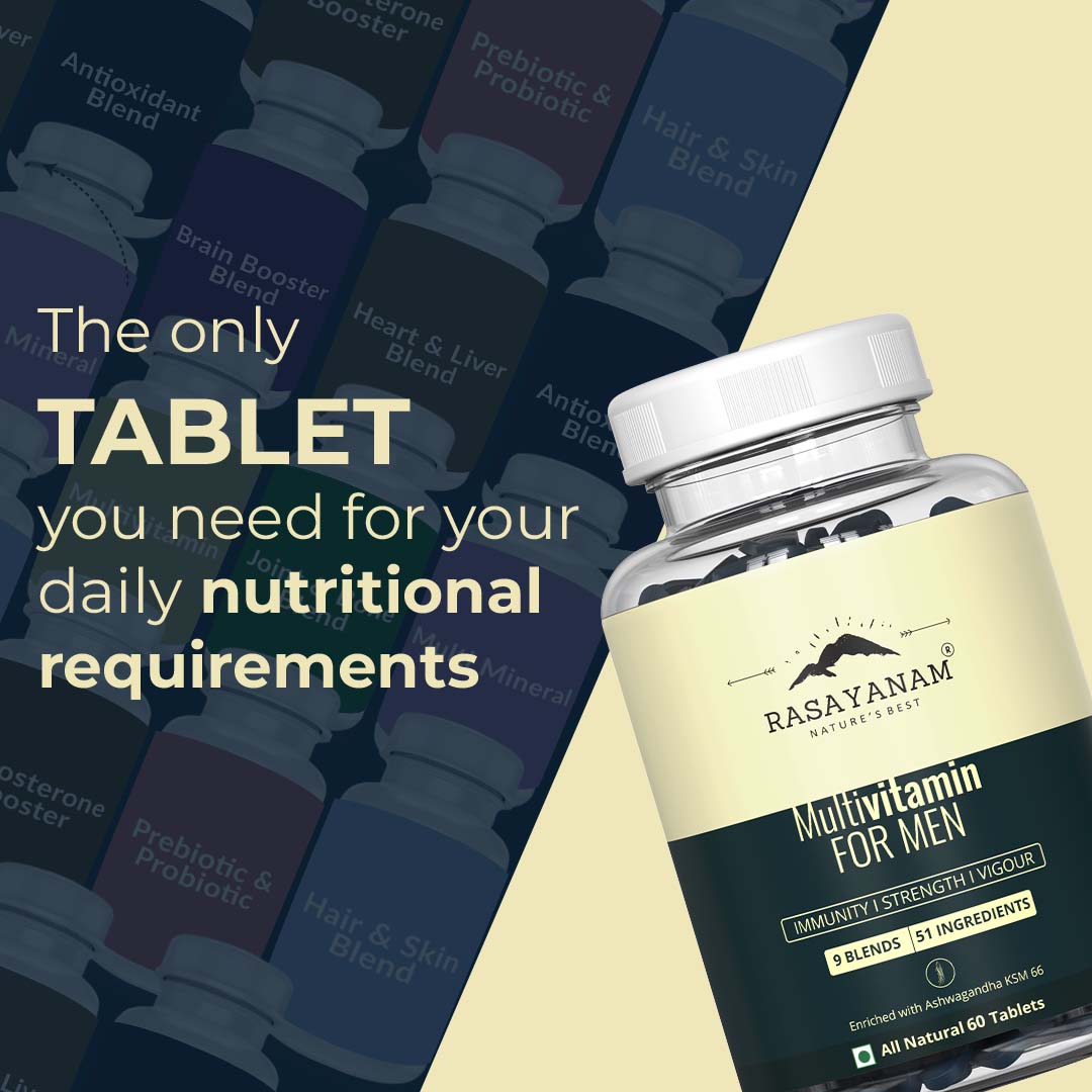 Best Multivitamin for Men – Boost Energy, Immunity & Vitality - Rasayanam