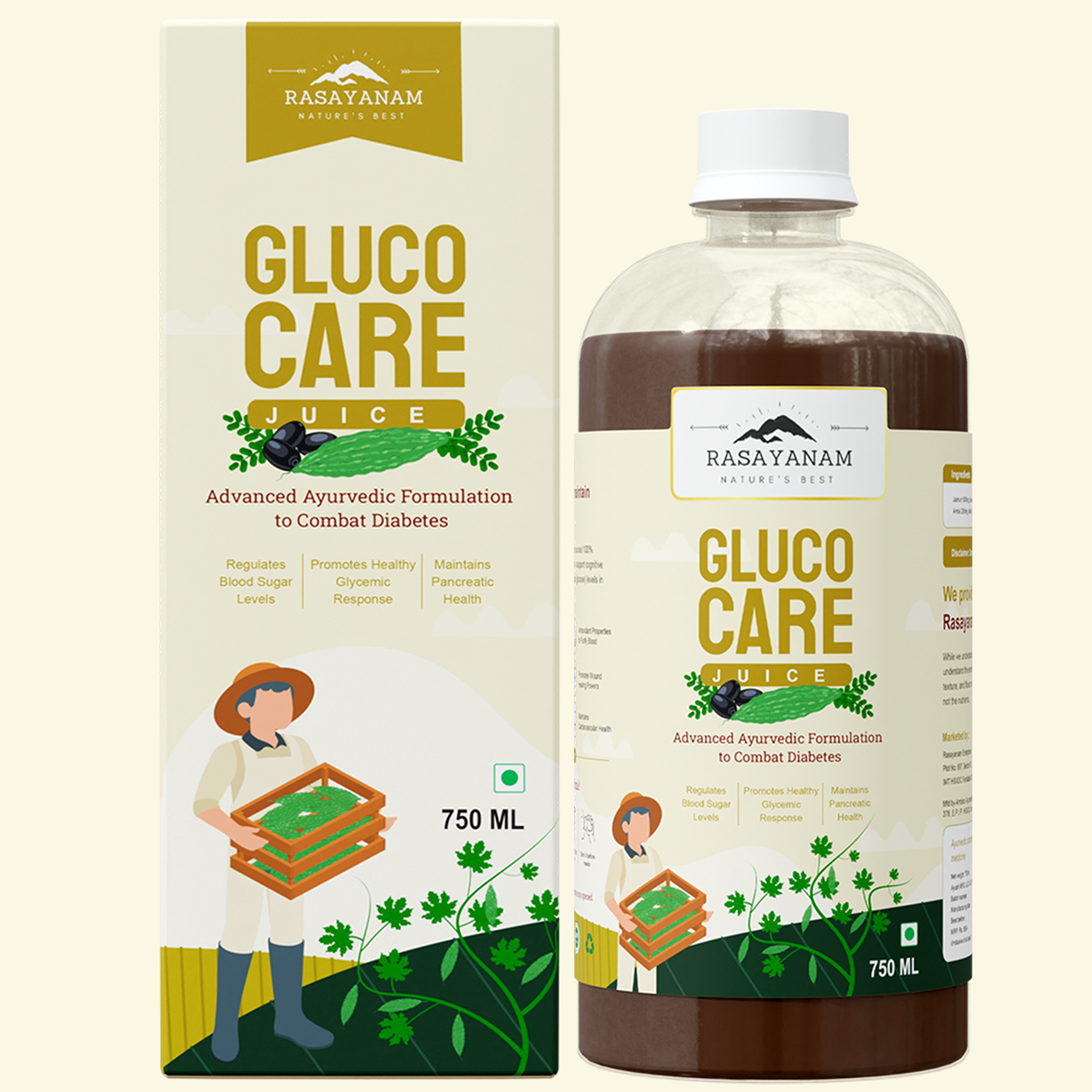 Rasayanam GlucoCare – Best Juice for Diabetes Management - Rasayanam